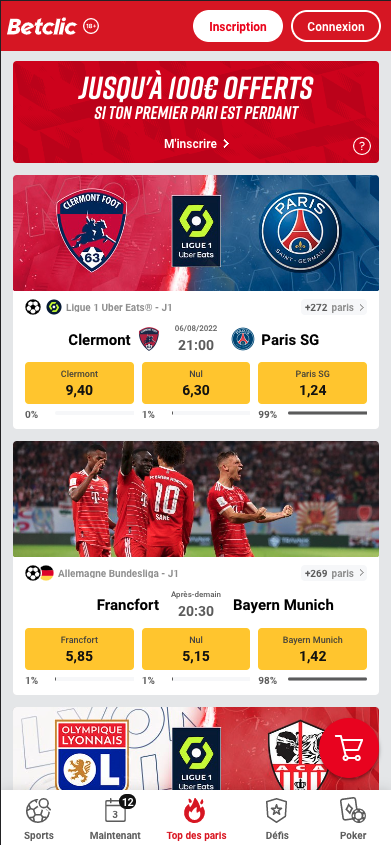 Betclic Mobile Application FR - comment télécharger et installer l ...