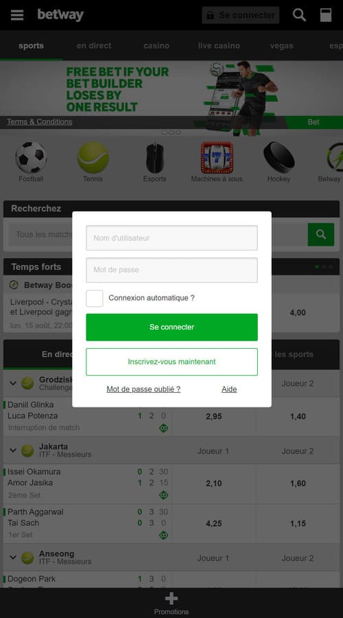 Betway Mobile Application FR - comment télécharger et installer l ...